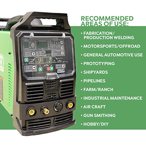 2021 PowerTIG 325EXT 320amp DIGITAL AC/DC TIG Stick Pulse welder 220 Volt Inverter-Based AC DC