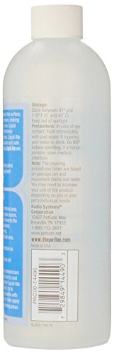 PetSafe Liquid-Ate Enzyme Cleaner - Stain and Odor Eliminator - Great for Pet Accidents and Stains 16-Ounce