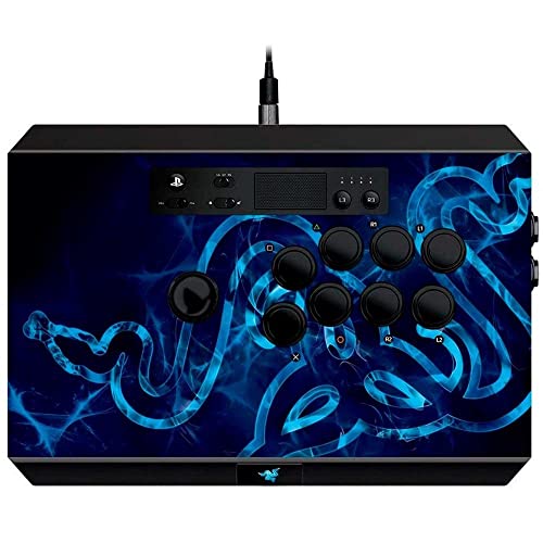 RAZER PANTHERA: Fully Mod-Capable - Sanwa Joystick and Buttons - Internal Storage Compartment - Tournament Arcade Stick for PS4 and PC