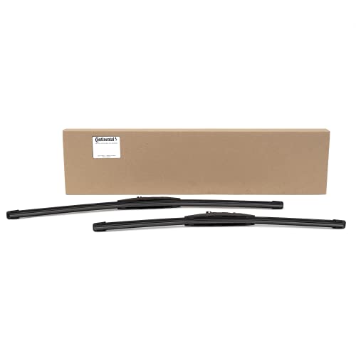 Continental ClearContact 21" and 17" Beam Wiper Blades - 2 Pack Set in Frustration Free Packaging