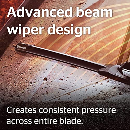 Continental ClearContact 21" and 17" Beam Wiper Blades - 2 Pack Set in Frustration Free Packaging