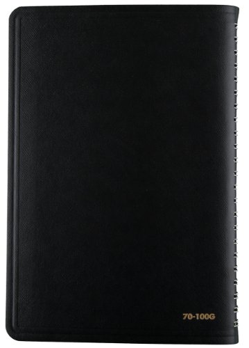 AT-A-GLANCE Recycled Weekly/Monthly Desk Appointment Book, 5 x 8 Inches, Black, 2013 (70-100G-05)