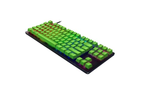 Razer Huntsman Tournament Edition - Compact Gaming Keyboard with Razer Linear Optical Switches - Green Keycaps - US Layout (Renewed)