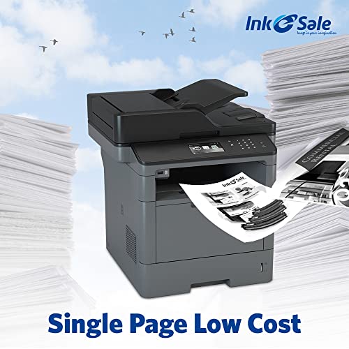 INK E-SALE TN850 Compatible Toner Cartridge Replacement for Brother TN 850 TN 820 use for DCP-L5650DN HL-L6200DW HL-L6400DWT MFC-L6750DW MFC-L6800DW MFC-L6900DW (4 Pack Black, Upgraded Version)