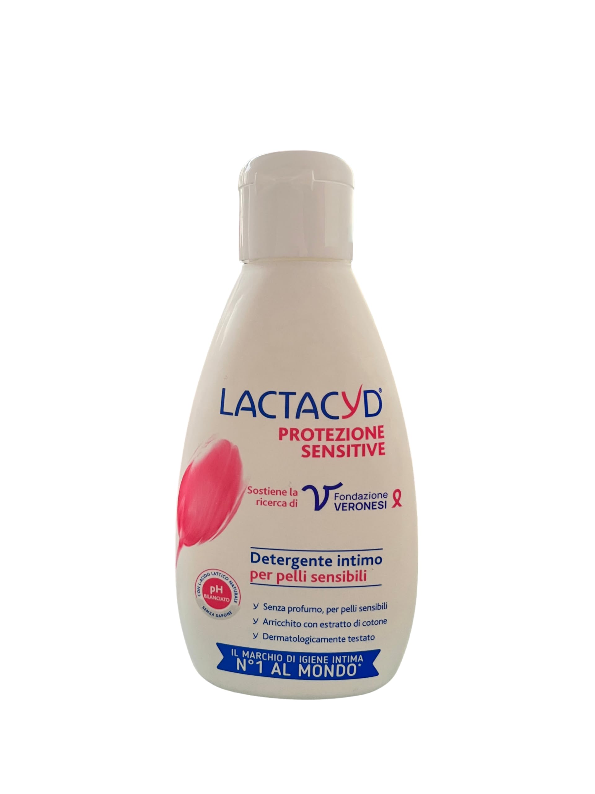 Lactacyd Intimate Wash Sensitive-Enriched with Natural Lactic Acid & Cotton Extract 200ml