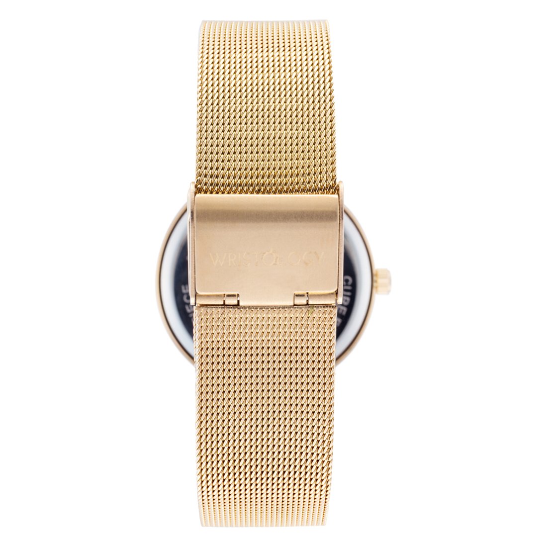 Wristology Olivia - 6 Options - Womens Watch Crystal Gold Boyfriend Ladies Stainless Steel Metal Mesh Strap Band