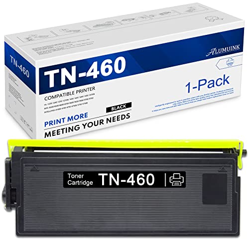 ALUMUINK ๐๐ข๐ ๐ก ๐๐ซ๐จ๐๐ฎ๐๐ญ๐ข๐ฏ๐ข๐ญ๐ฒ Compatible Black TN460 TN-460 Toner Cartridge Replacement for Brother TN 460 MFC-9880 DCP-1200 1400 HL-1270N IntelliFax-5750e Printer Toner (TN4601PK)