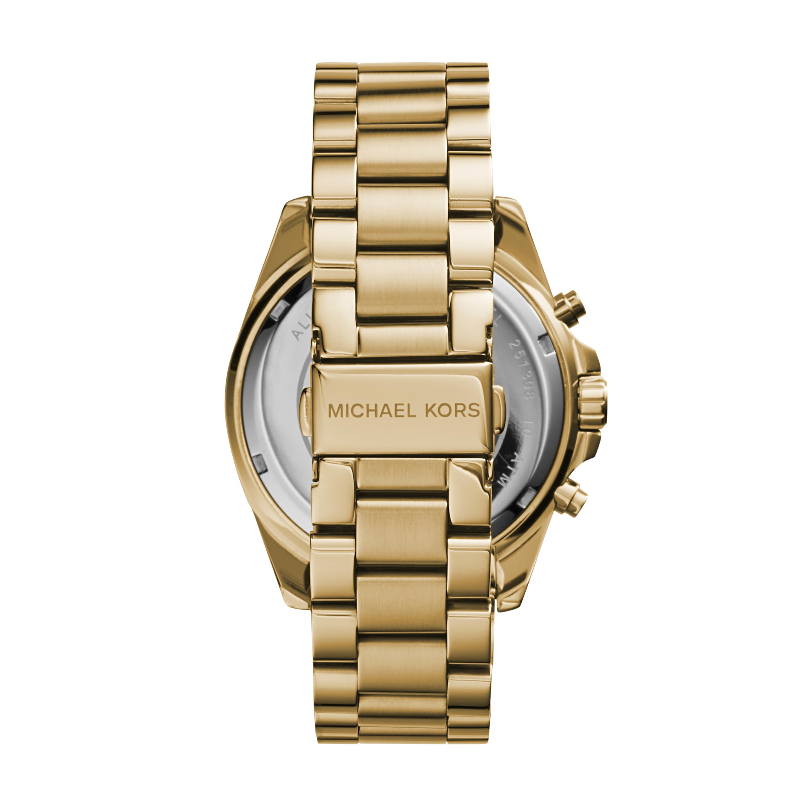 Michael Kors Bradshaw Chronograph Gold-Tone Stainless Steel Women's Watch (Model: MK5605)