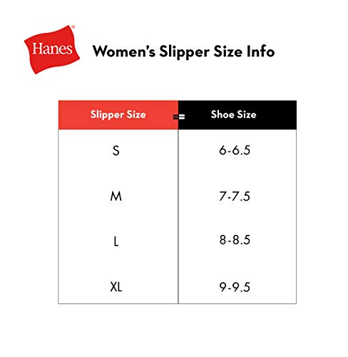 Hanes Womens Soft Waffle Knit Clog Slippers with Indoor/Outdoor Sole , Grey , Small