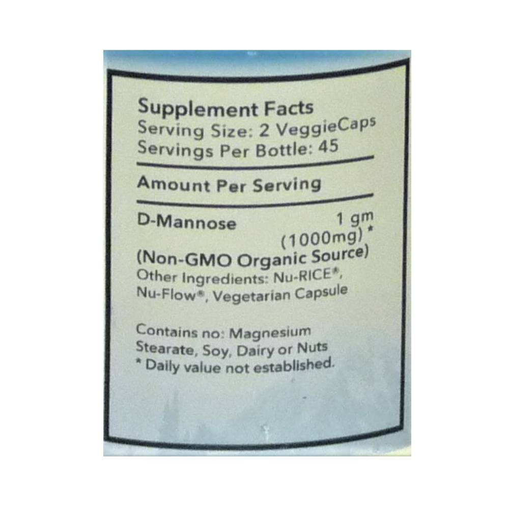 UTI Edge D-Mannose Capsules