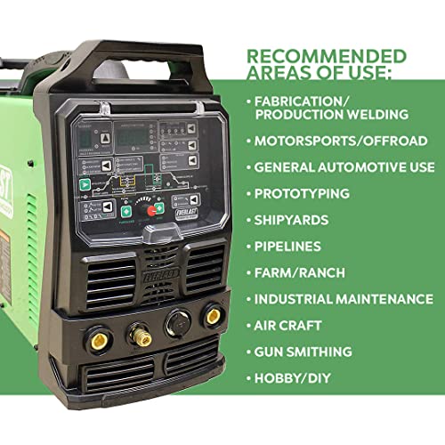 2022 Everlast PowerTIG 255EXT Digital AC / DC TIG Stick Pulse Inverter Welder 110v/220v Dual Voltage