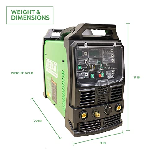 2022 Everlast PowerTIG 255EXT Digital AC / DC TIG Stick Pulse Inverter Welder 110v/220v Dual Voltage