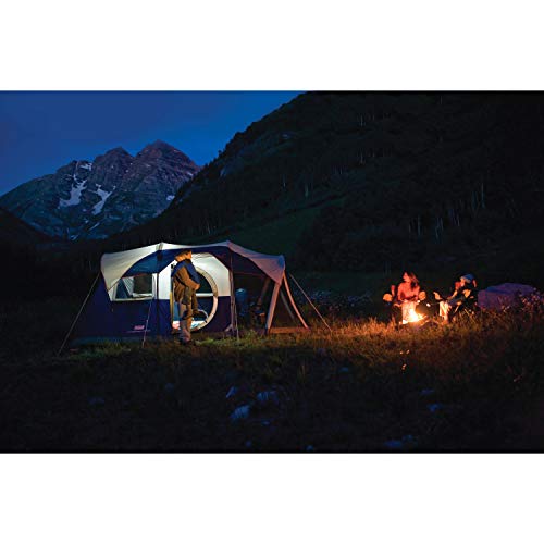 Coleman Elite® WeatherMaster® 6 Screened Tent,Multi Colored,6L x 9W ft. (Screened Area)