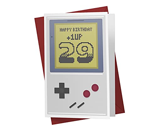 29th Birthday Card for Him Her - 29th Anniversary Card for Dad Mom - 29 Years Old Birthday Card for Brother Sister Friend - Happy 29th Birthday Card for Men Women | Karto – Gaming