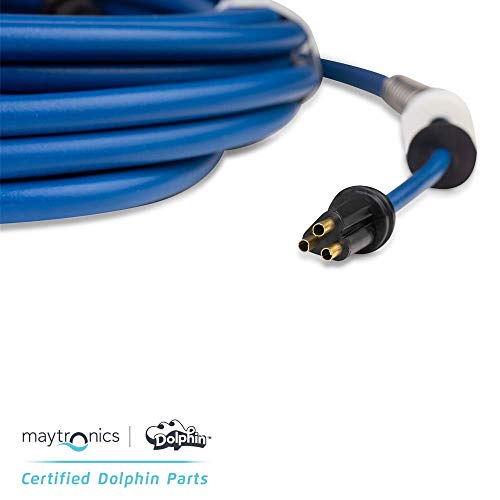 Dolphin Genuine Replacement Part β Durable 60 FT Blue Cable with Swivel for Tangle-Free Operation β Part Number 9995872-DIY