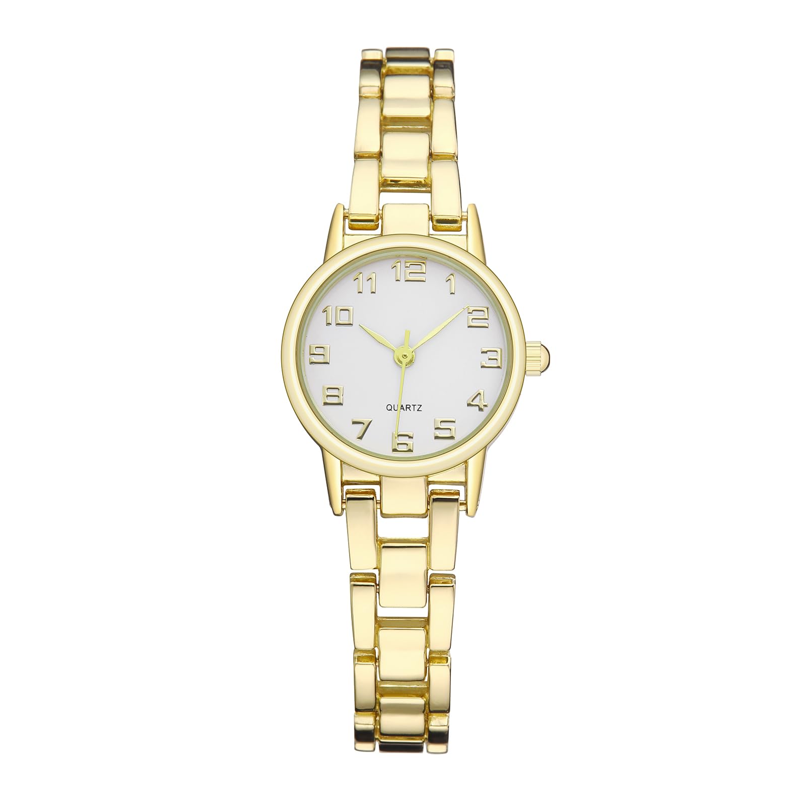 IBSO Women Watches Ladies Quartz Wristwatches Waterproof Bracelet Watch Relogio Feminino (0015 Gold)