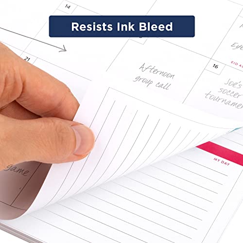 AT-A-GLANCE 2023 Weekly & Monthly Planner, Simplified by Emily Ley, 5-1/2" x 8-1/2", Small, Monthly Tabs, Climbing Rose (EL92-200)
