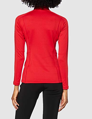 Rossignol Classique 1/2 Zip Fleece, Women, Carmin, L