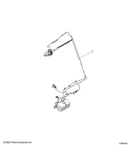 Polaris Off Road Windshield Wiper & Washer Kit