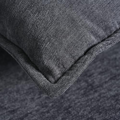 136.6" Oversized U-Shaped Cushions Modular Sectional Sofa W/Extra Wide Chaises and Removable Ottomans,6 Seaters Corner Upholstered Sofa & Couch Deep Seat Convertible Sleeper Couch Bed for Living Room