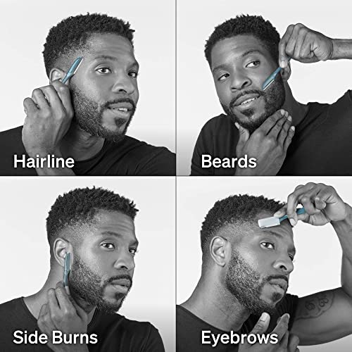 Schick Precision Razor — Precision Razor for Men, Edging Razors, Disposable Razors Men, 3 Count (Pack of 1)