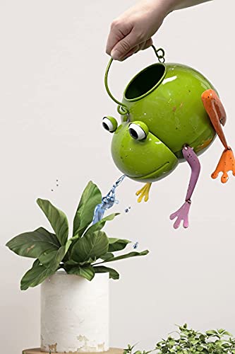 Fun Colorful Enameled Metal Watering Can - Pig, Continental Art Center Inc. CAC193001B