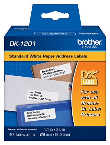 Brother QL-820NWB Label Printer and 2-pack DK1201 Address Labels