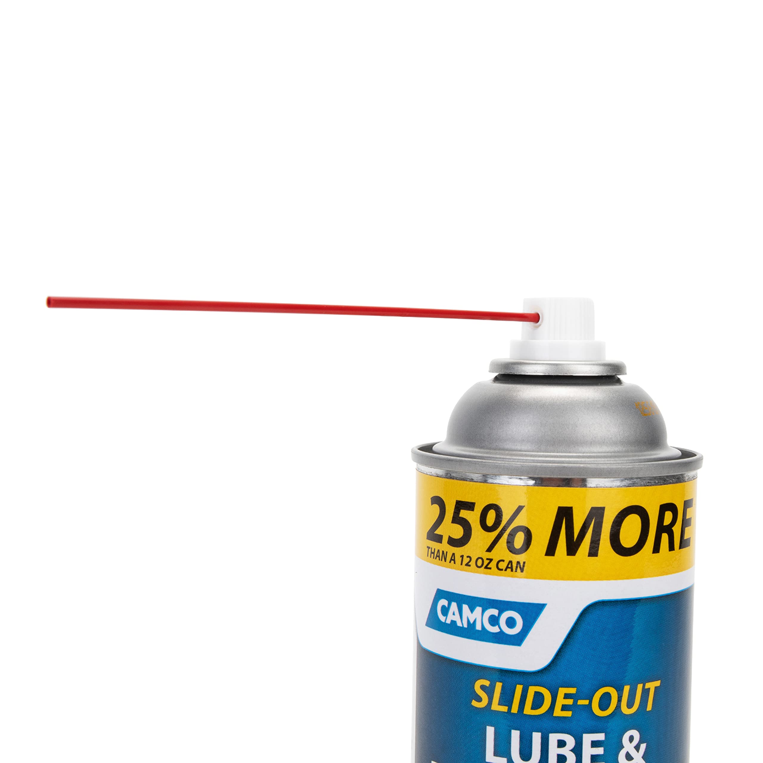 Camco Slide Out Lube - For Metal Parts, Rollers, Door Hinges and Brake Parts - For RVs, Boats, Cars and More - 15 oz (41105)