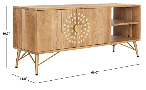 SAFAVIEH Couture Collection Wendy Natural Wood Sideboard