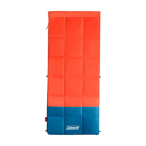 Coleman Kompact Sleeping Bag, Indoor/Outdoor Lightweight Sleeping Bag for Adults, 20°F/30°F/40°F Options for Camping, Hiking, Backpacking with Included Compression Sack, Big & Tall