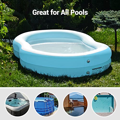 AIPER Cordless Pool Vacuum, Handheld Rechargeable Swimming Pool Cleaner, 60 Mins Running Time, Deep Cleaning & Strong Suction Ideal for Above & In-ground Pools, Hot Tubs, Spas-Pilot H1