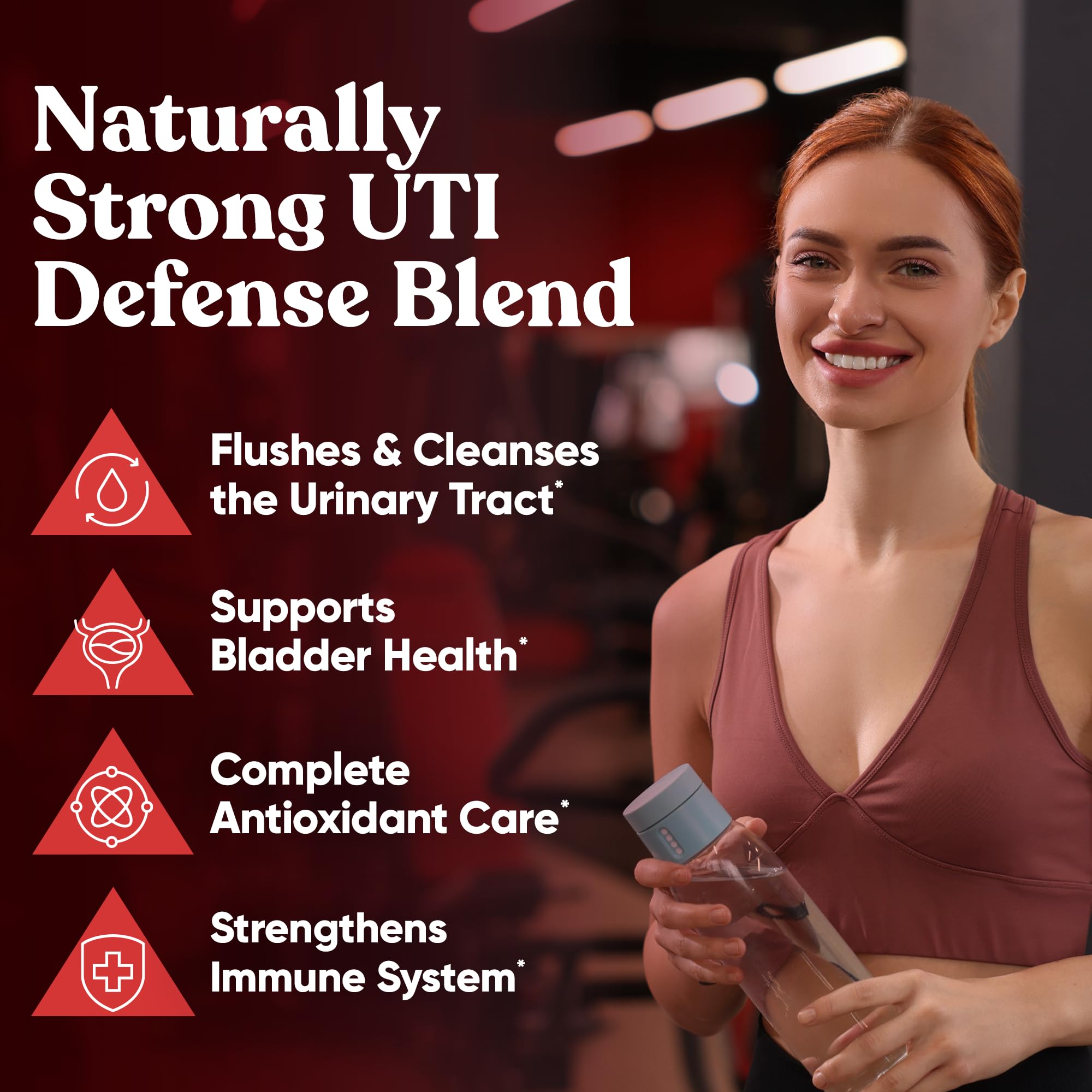 9-In-1 Killer Cranberry Pills for Women – UTI Defense Blend with Clinically Studied Ingredients – 9 Extract Urinary Tract Supplement – Pine Bark, Propolis, Vitamin D & More – 60 Fast-Acting Capsules