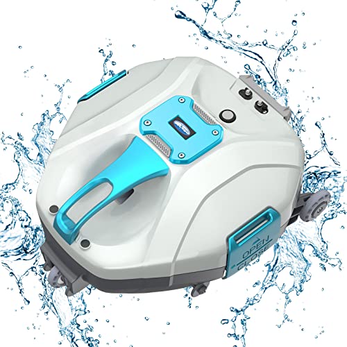 AQUAFYSH Automatic Pool Cleaner for Above & Inground Pool, Cordless Robotic Pool Cleaners, Max. 90 Mins Runtime, Smart Navigation System
