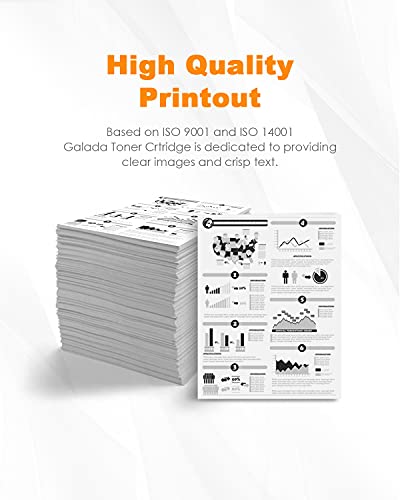 Galada Compatible Toner Cartridge Replacement for Brother TN630 TN660 TN-630 TN-660 for Dcp-l2520dw Dcp-l2540dw Mfc-l2700dw Mfc-l2720dw Mfc-l2740dw Hl-l2340dw Hl-l2320d Hl-l2360dw Hl-l2380dw 2 Pack