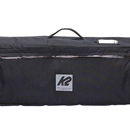 K2 Snow Unisex – Adult Roller Ski Bag Ski Bag, Unisex – Adults, Ski Bag., 20E5002, Black, 185cm (Size 5.5)
