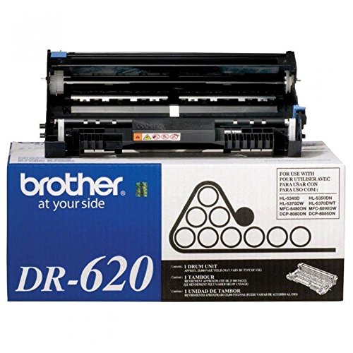 Brother HL 5340D, 5350DN, 5370DW, 5370DWT, DCP 8080DN, 8085DN, MFC 8480DN, 8890DW Replacement Drum (25,000 Yield), Part Number DR620