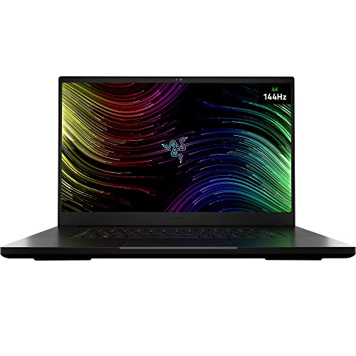 Razer Blade 17 Gaming Laptop: NVIDIA GeForce RTX 3080 Ti - 12th Gen Intel 14-Core i9 CPU - 17.3" 4K 144Hz - 32GB DDR5 RAM - 1TB PCIe SSD - Windows 11 - Chroma RGB - Thunderbolt 4 - SD Card Reader