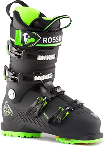 Rossignol Hi-Speed 120 Hv Gw Boots, Color: Black Green, Size: 275 (RBL2110-275)