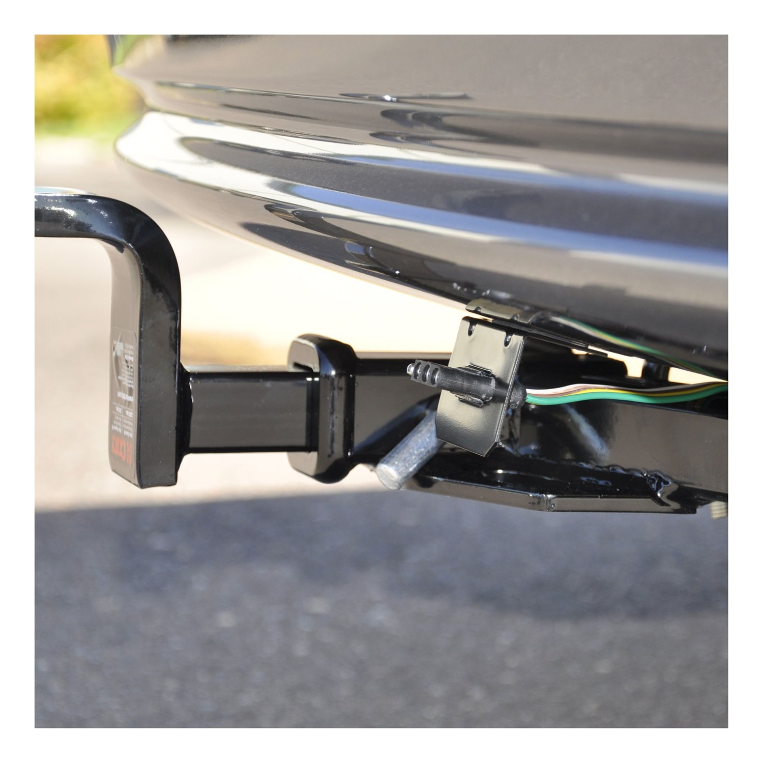 CURT 58300 Vehicle-Side Trailer Wiring Harness Mounting Bracket for 4-Way Flat