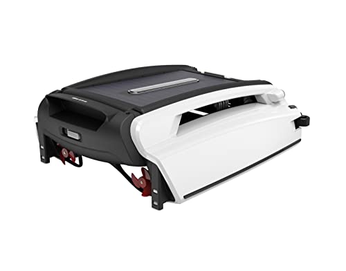 Betta 2 - Solar Powered Automatic Robotic Pool Skimmer with Twin Chip-Controlled Salt Chlorine Tolerant (SCT) Motors (White)