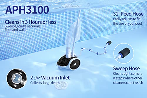 Eritephma 3100 Pool Pressure Side Sweeper : Professional Solution for Cleaning Your Swimming Pool