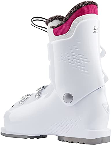 Rossignol Fun Girl 4 Ski Boots, Girls, White, 25.5