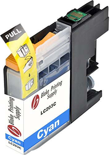Blake Printing Supply Compatible Ink Cartridge Replacement for Brother LC201, LC203 (Black, Cyan, Magenta, Yellow, 10-Pack)