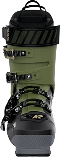 K2 Recon 120 Heat Mens Ski Boots Black/Green 10.5 (28.5)