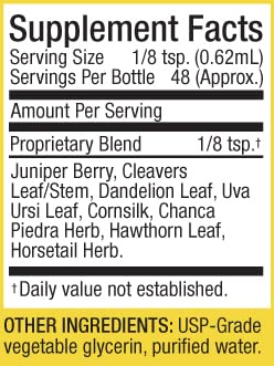 Cedar Bear Kidney Kool for Kids - Liquid Herbal Supplement That Soothes, and Supports Urinary System 1 fl oz / 30 ml