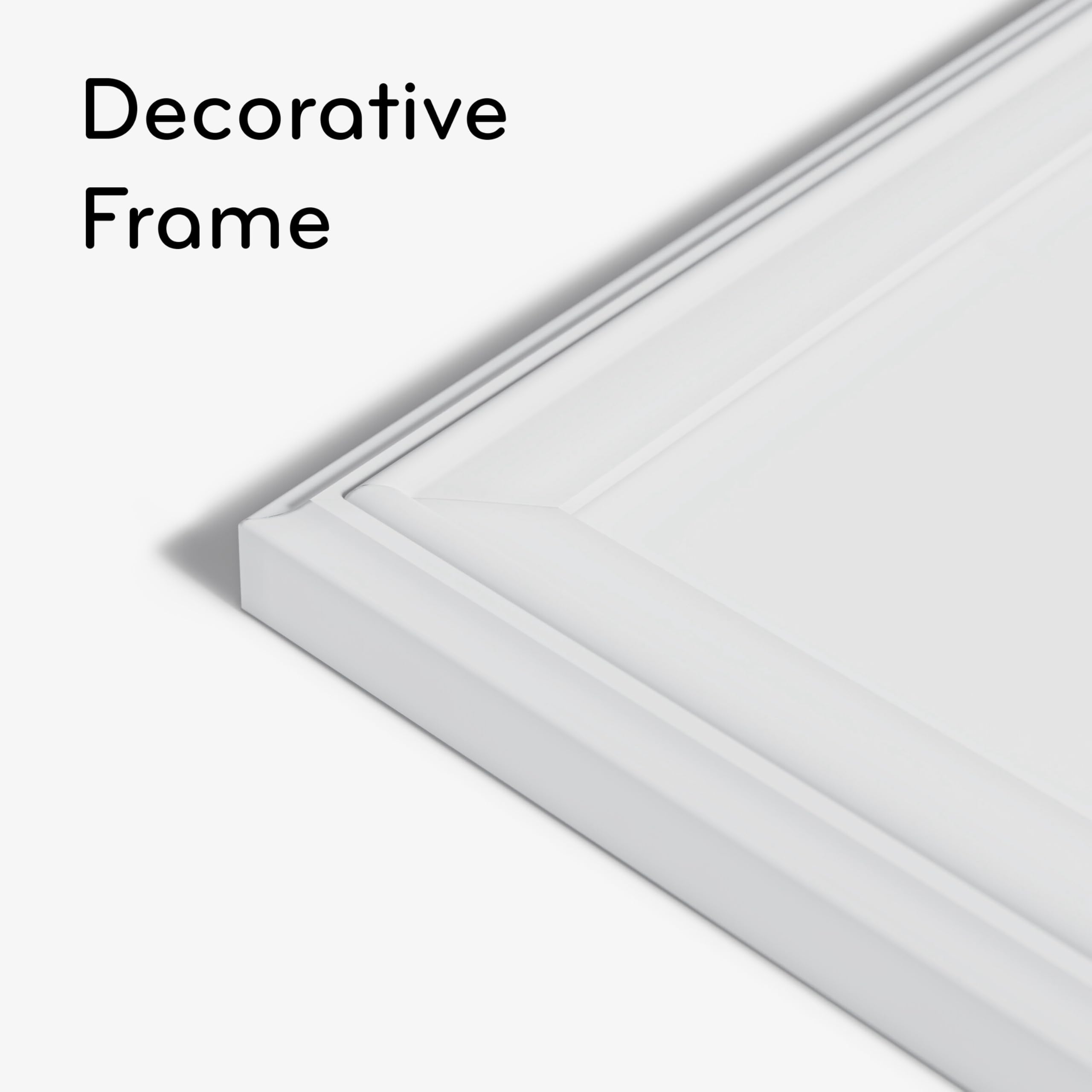 U Brands Magnetic Dry Erase Board, 20 x 30 Inches, White Wood Frame (2071U00-01)