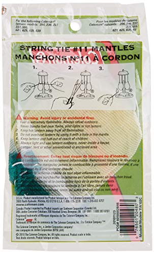 Coleman Mantle Sock TIE 2PK C010
