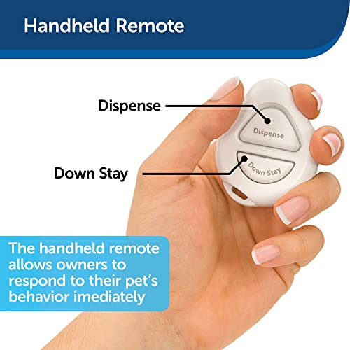 PetSafe Treat & Train - Remote Treat Dispensing Dog Training System, Positive Reinforcement, Calm Behavior, Distraction Avoidance, Includes Training DVD, Target Wand & Remote, For Dogs 6 Months & Up