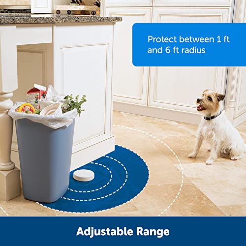 PetSafe Pawz Away Indoor Pet Barrier with Adjustable Range – Dog and Cat Home Proofing – Static Correction – Wireless Pet Gate Keeps Areas Off Limits – Battery-Operated – For Pets 5 lbs. and Up