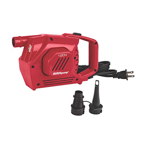 Coleman Electric Pump for Air Mattress | QuickPump Handheld 120 Volt Electric Pump for Inflating Air Beds